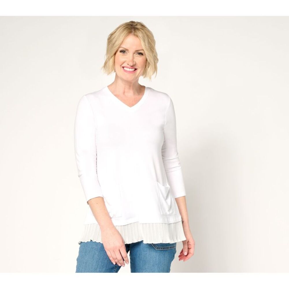 Lego | Tops | Lego Womens Top Sz Xl Rayon 23 Broomstick Hem White ...